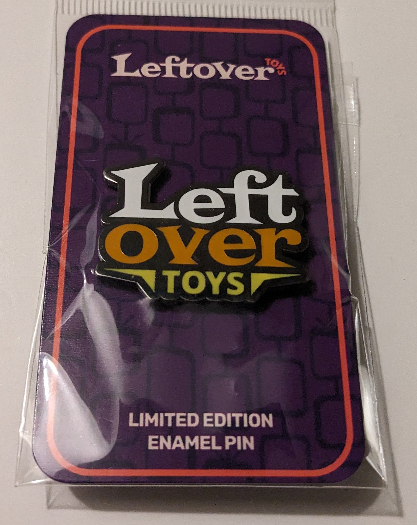 Candy Corn - Leftover Toys Logo Enamel Pin - LE 66 – Bump-N-Bite